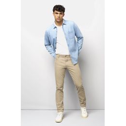MEYER Herren Chinos "M5 Five Pocket", beige, Gr. 32, unifarben, 98% Baumwolle, 2% Elasthan, Hosen, M5 Five aus Casual Cord