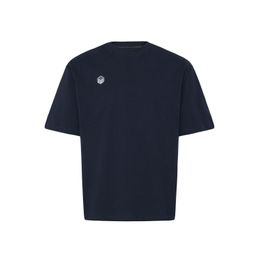 Blend Herren Rundhalsshirt "Rundhalsshirt BHKelsey", blau, Gr. XL, Obermaterial: 100% Baumwolle CO., Shirts