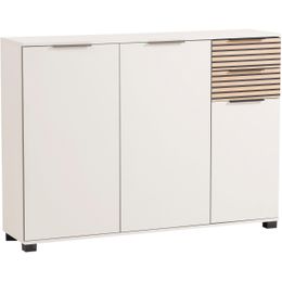 Schuhschrank Schildmeyer, B:141,9cm H:105,5cm T:35cm, beige, FSC-zertifizierter Holzwerkstoff, Flur, Schr&auml;nke, "Alexa, Schuhschrank, Made in Germany,