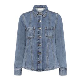 My Essential Wardrobe Shirt Damen Gr&ouml;&szlig;e S blue denim Sommerjacke