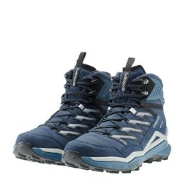 Lowa Herren Wanderschuh "MADDOX PRO GORE-TEX MID", Gr. 44,5, blau, Synthetik, Textil, Schuhe, wasserdicht, winddicht,atmungsaktiv dank GORE-TEX