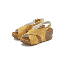 Lascana Sandalette 'Sommerschuh' mehrfarbig Gr. 39 f&uuml;r Damen