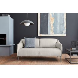 2,5-Sitzer W.Schillig, B:174cm H:78cm T:84cm, wei&szlig;, Longlife Xtra-Leder Z59: Glattleder mit modischer Pr&auml;gung. Hautst&auml;rke 0, 9 - 1, 1 mm., Sofas,