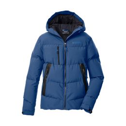 Killtec Jungen Steppjacke "KOW 239 BYS QLTD JCKT", blau, Gr. 140, Obermaterial: 100% Polyester.Futter: 100% Polyester.F&uuml;llung: 100% Polyester,