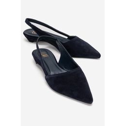 Berlina Leder-Slingback-Pumps