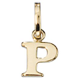 Jobo Damen Buchstabenanh&auml;nger "Anh&auml;nger Buchstabe", P, Gelbgold 333, gold, Gelbgold 333, Schmuckanh&auml;nger, 333 Gold
