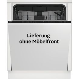 Beko vollintegrierbarer Geschirrsp&uuml;ler "BDIN16R46W", B:59,8cm H:81,8cm T:55cm, wei&szlig;, Geschirrsp&uuml;ler, Quick&Shine &ndash; schnelle Reinigung mit optimaler