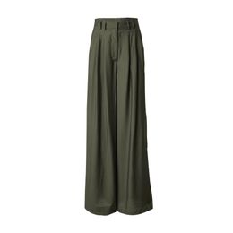 Guido Maria Kretschmer Women Pleat-Front Pants 'Finja' female size 42 Olive