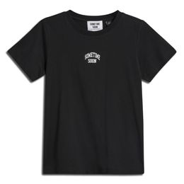 SOMETIME SOON Shirt 'Empower' boy size 116 Green / Black / White