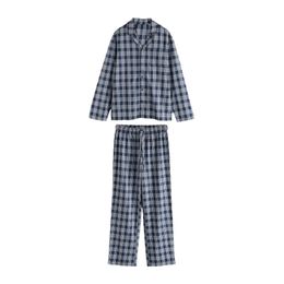 next Long Pajamas male size M Navy / White