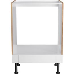 Herdumbauschrank Optifit, B:60cm H:87cm T:58,4cm, braun, Schr&auml;nke, "Ahus", Breite 60 cm