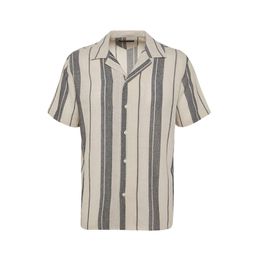 Trendyol Button Up Shirt male size L Beige / Black