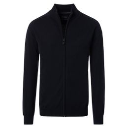 Casamoda Herren Strickjacke "Casamoda Strickjacke uni", schwarz, Gr. S, 100% Baumwolle, Strickjacken
