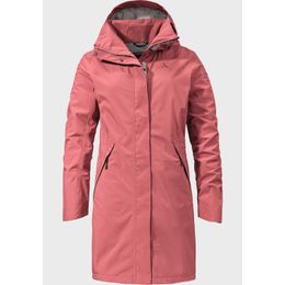 Sch&ouml;ffel SCH&Ouml;FFEL Damen Parka "Parka Sardegna L", rosa, Gr. 46, Oberstoff : 100% Polyester (Membran: Polyurethan) Futter Rumpf unten: 100% Polyester Futter