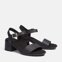 Timberland Damen Sandale "LAGUNA SHORE BACKSTRAP SANDAL", Gr. 39,5, schwarz, Leder, Schuhe, aus Leder