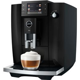 Jura Kaffeevollautomat "15642 E6 (ED)", B:27cm H:34,8cm T:44,6cm, schwarz, Kaffeevollautomaten, 17 Spezialit&auml;ten, Hot&Light Brew, Energiesparmodus