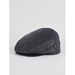 Barbour M&uuml;tze 'Cheviot Wax Flat Cap Black Winter Dress' Herren Gr&ouml;&szlig;e 57 schwarz