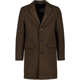 LINDBERGH Herren Kurzmantel "Mantel Relaxed Fit", braun, Gr. S, Obermaterial: 100% Polyester. Futter: 100% Polyester, M&auml;ntel