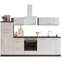 K&uuml;che respekta, B:280cm H:200cm T:60cm, wei&szlig;, Komplettk&uuml;chen-Sets, "Amanda", Breite 280 cm, mit Soft-Close, in exklusiver Konfiguration f&uuml;r OTTO