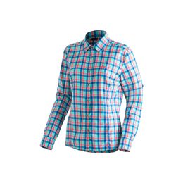 Maier Sports Damen Funktionsbluse "Nanni", bunt, Gr. 50, 85% Polyester, 15% Viskose, Blusen, Damen Bluse, leichte Langarmbluse, Blusen-Shirt,