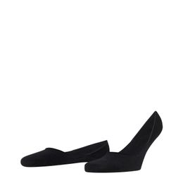 Falke Herren F&uuml;&szlig;linge "Step Medium Cut Box", Gr. 43, schwarz, Obermaterial: 92% Baumwolle CO. 5% Polyamid PA. 3% Elasthan EL., glatt, Socken