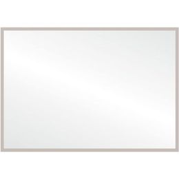 FORTE Garderobenspiegel "Alice Springs", B/H/T: 108,8cm x 76cm x 1,8cm,mattkaschmir beige, Spiegel, B/H/T 108,8/76/1,8 cm, Wandmontage