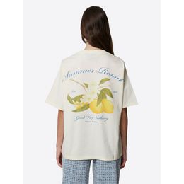 Good For Nothing Shirt female size XS Cobalt blue / Lemon yellow / Off white
