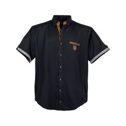 Lavecchia Button Up Shirt '1128 &Uuml;bergr&ouml;&szlig;en' male size 7XL Black
