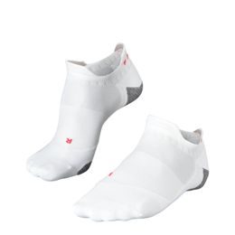 Falke Herren F&uuml;&szlig;linge "RU5 Race Invisible", Gr. 42, wei&szlig;, Obermaterial: 55% Polyamid PA. 43% Polypropylen PP. 2% Elasthan EL., Socken