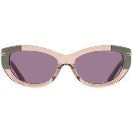 Nike - "Crescent Fawn" Katzenauge-Sonnenbrille f&uuml;r Damen (Sand/Gr&uuml;n)