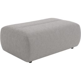 Sit & More Polsterhocker SIT & MORE, B:113cm H:44cm T:75cm, grau, 95% Polyester, 9% Polyamid, Hocker, "Scrabble", Modernes Design in verschiedenen Stoffarten