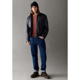 Pepe Jeans Herren Relax-fit-Jeans "relaxed fit jeans STRAIGHT JEANS CASH", blau, Gr. 33, 99% Baumwolle, 1% Elasthan, Jeans