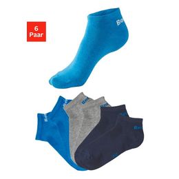 Bench. Sneakersocken 'f&uuml;r Damen und Herren in Baumwollmischung, f&uuml;r Sport und Freizeit' mehrfarbig Gr. 39-42 f&uuml;r Damen. Elastisch. Nachhaltig.