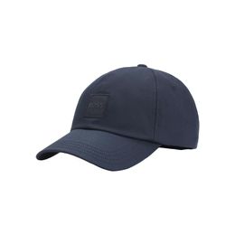 BOSS Orange Herren Baseball Cap "Derrel-PL", blau, unifarben, Twill, Baumwolle, Caps, mit Label-Aufn&auml;her, Unisex