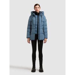 Khujo Damen Steppjacke "MATLA", blau, Gr. S, unifarben, 100% Polyester, Jacken