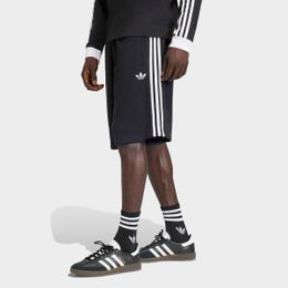 Herren Shorts "3-STREIFEN", schwarz-wei&szlig;, Gr. M, adidas originals, Obermaterial: 100% Baumwolle, Hosen, sportlicher Stil, f&uuml;r Stra&szlig;e und Zuhause, aus