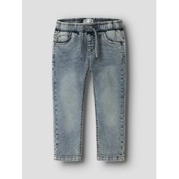name it Jungen Schlupfjeans "NMMRYAN SLIM SWE JEANS 2472-TH NOOS"vintage medium blau denim, Gr. 116, leichte Abriebeffekte, Denim/Jeans,