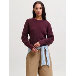 Jack & Jones JJXX Pullover 'JXMILA' Damen Gr&ouml;&szlig;e S weinrot