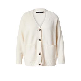 Vero Moda Curve Knit Cardigan 'VMCBoom' female size 6XL/7XL Wool white
