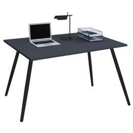 Schreibtisch Vcm, B:110cm T:80cm, schwarz, B&uuml;ro, Tische, "Schreibtisch B&uuml;rotisch Computertisch Salia 110x80"