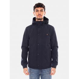 Farah Winter Jacket 'Brydon Softshell' male size S Blue