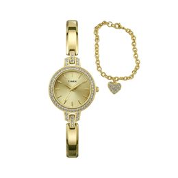 Timex Analoguhr Damen Gr&ouml;&szlig;e One Size gold