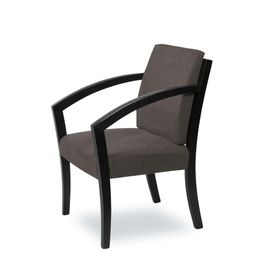 Esszimmerstuhl Home Affaire, B:58,5cm H:87cm T:65cm, grau, Massivholz, St&uuml;hle, "G98 George Armlehnstuhl, Sessel, in 3 Gestellfarben Made in Italy",