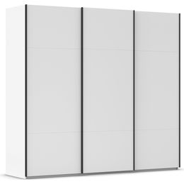 Schwebet&uuml;renschrank Rauch, B:242cm H:223cm T:68cm, wei&szlig;, Holzwerkstoff, Schr&auml;nke, "Kleiderschrank Schrank Garderobe Schlafzimmerschrank CONTIDO", aus