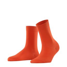 Falke Damen Socken "Cotton Touch", Gr. 35, orange, Obermaterial: 62% Baumwolle CO. 33% Polyamid PA. 5% Elasthan EL., glatt, Socken