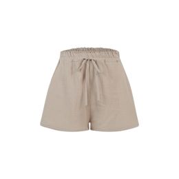 CLOUD 5IVE Damen Shorts "CLOUD 5IVE Short", beige, Gr. XXL, unifarben, 100% Baumwolle, Hosen