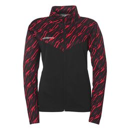 Uhlsport Damen Trainingsjacke "Trainingsjacke Progressive 28 Poly Women", schwarz, Gr. M, Obermaterial: 100% Polyester Pol. recyc.., Jacken