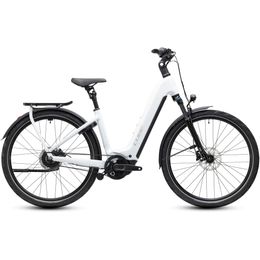 Cube Kathmandu Hybrid Deluxe Pro 800 | Gr. 58 cm | Aluminium E-Trekkingbike Wei&szlig;