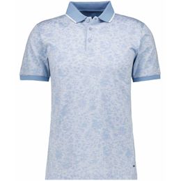 Ragman Herren Poloshirt, blau, Gr. M, Piqu&eacute;, Baumwolle, Shirts