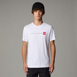 The North Face Herren T-Shirt "M SS NEVER STOP EXPLORING TEE", wei&szlig;, Gr. XXL, Jersey, Obermaterial: 100% Baumwolle, Shirts, mit Logodruck,